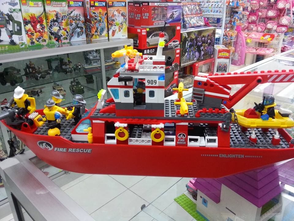 Q9 Amazing Collection: Lego ( Compatible ) Fire Rescue Set