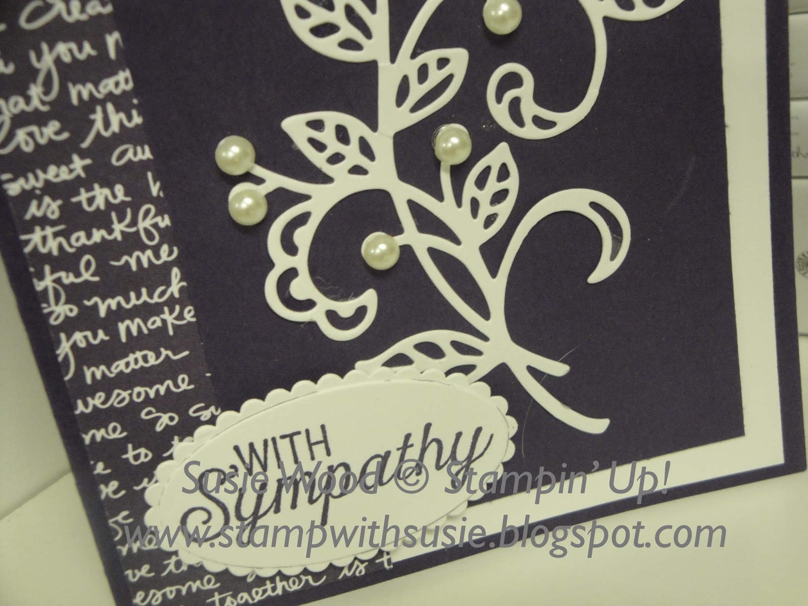 Stamp with Susie: More 'Flourishing Phrases' & coordinating Flourish Thinlits!