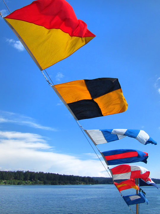 Contemplative Photography: All flags flying