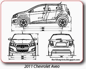 Vector Blueprints - Cars, Trucks, Busses and others: Chevrolet - Vector ...