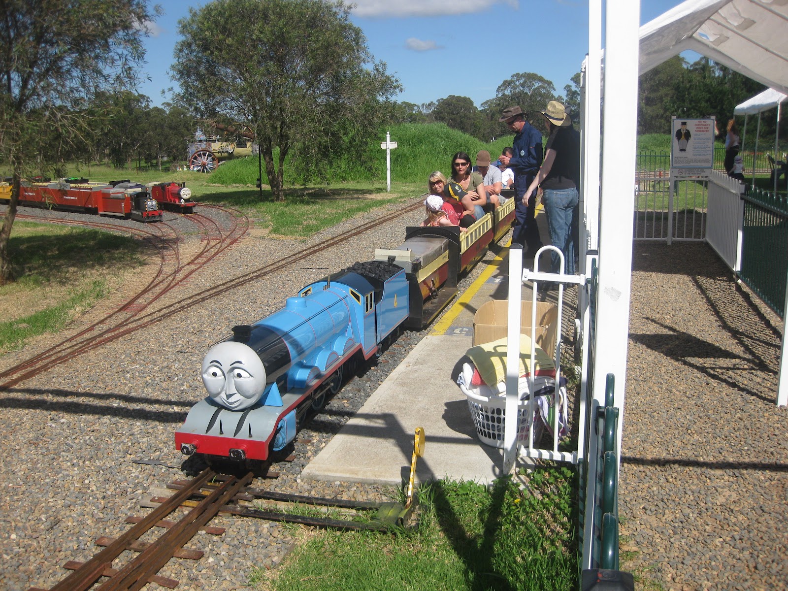 Moh boys: The Train Shed aka Thomas Land!