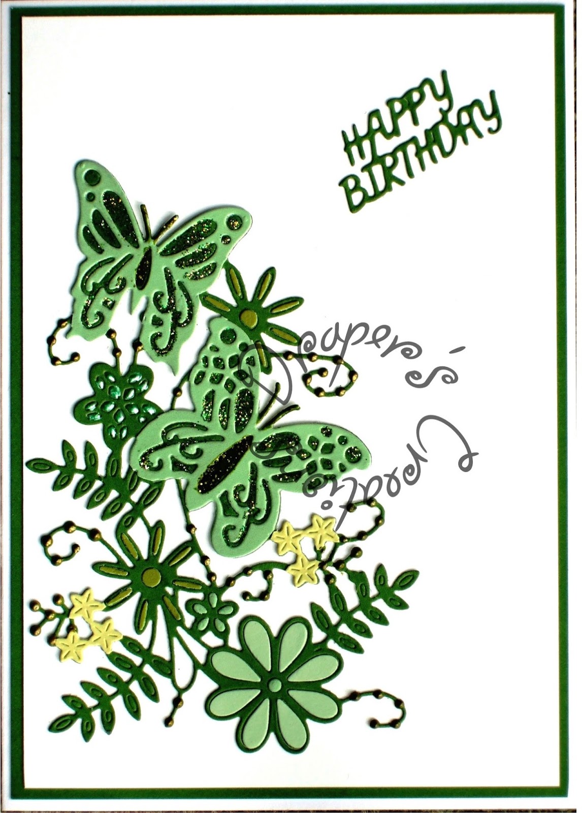 Crafty Cardmakers: #207 Go Green