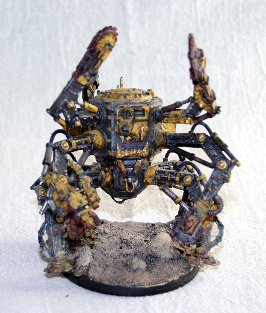 Warhammer In Progress: Ork Clans - Bad Moons Deff Dread / Dreadnought