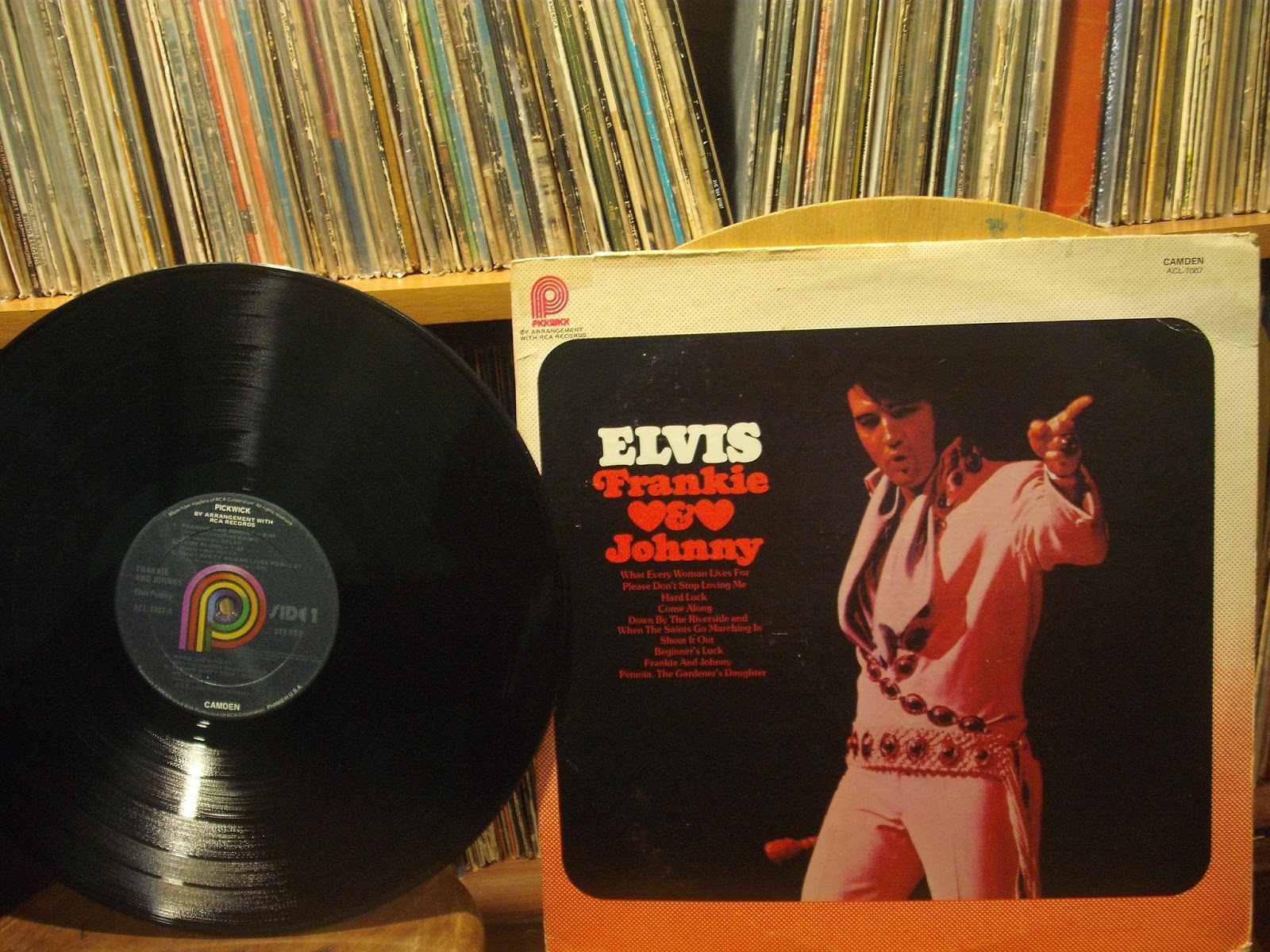 Tráfego Vinílico Etc: Elvis Presley - Frankie and Johnny (66)