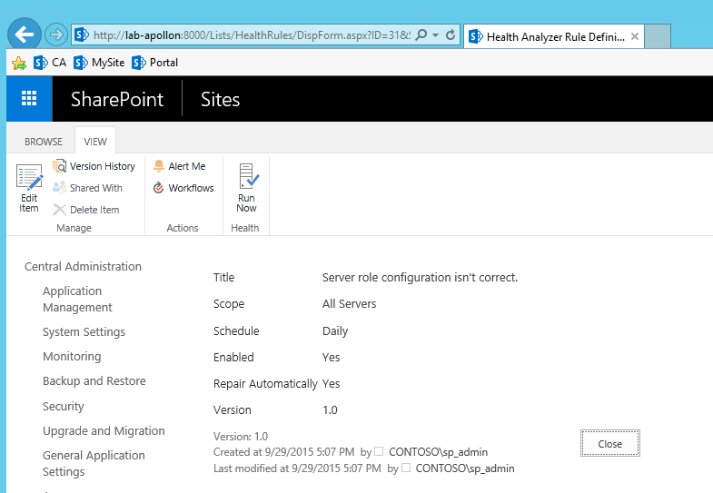 MinRole / Role Services in SharePoint 2016 IT Preview - Microsoft 365 Blog