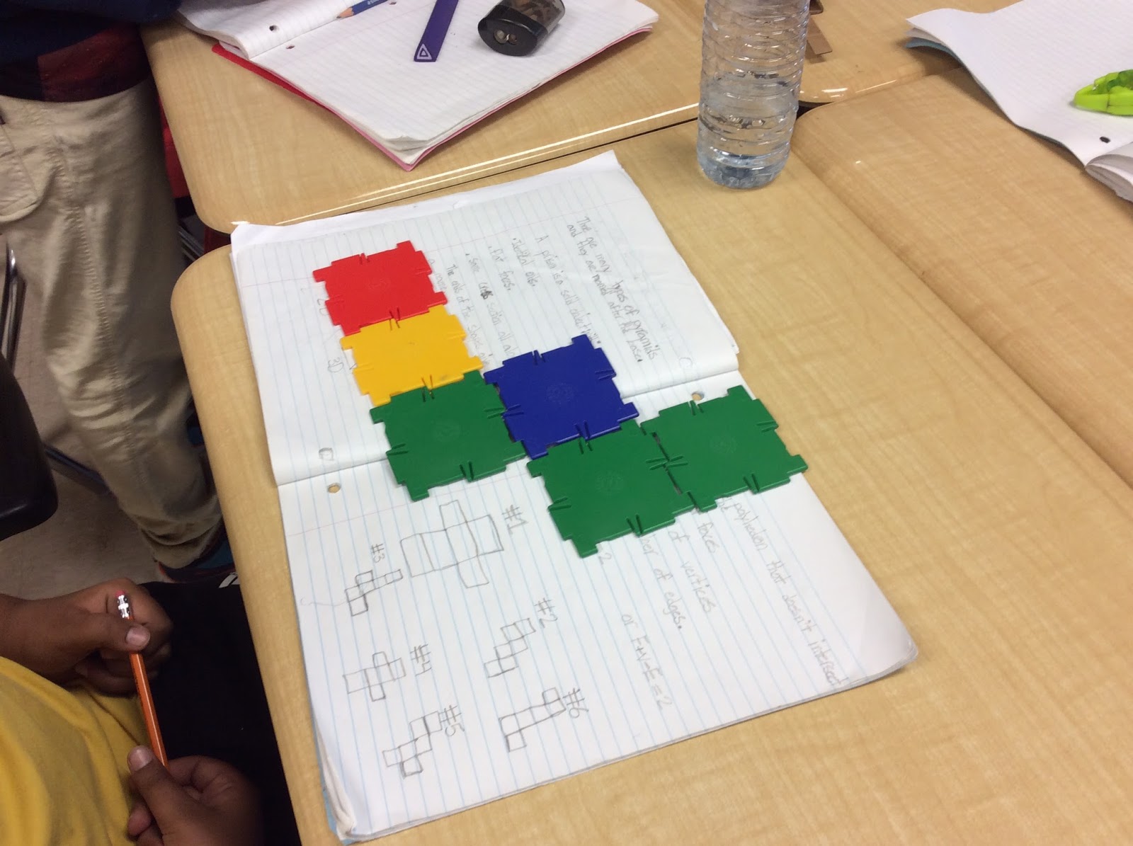 Ms Rashid: How many nets for a cube?