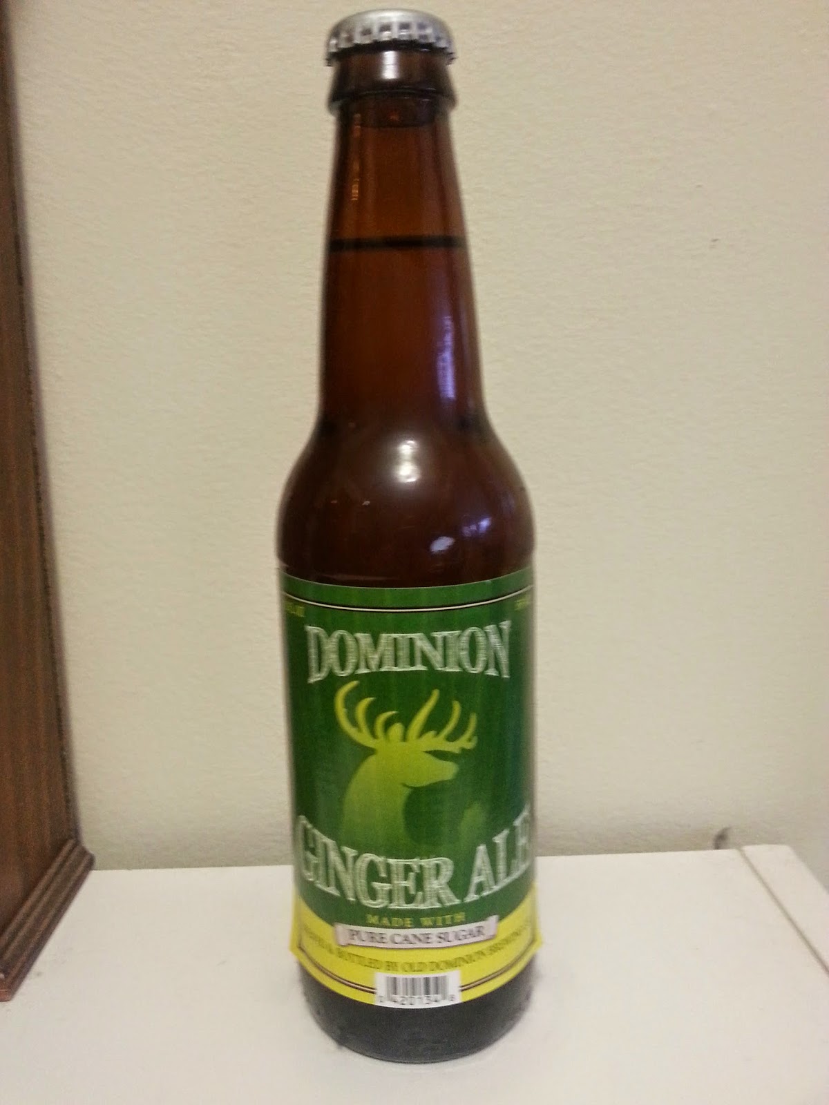 Soda Trek: Review - Dominion Ginger Ale