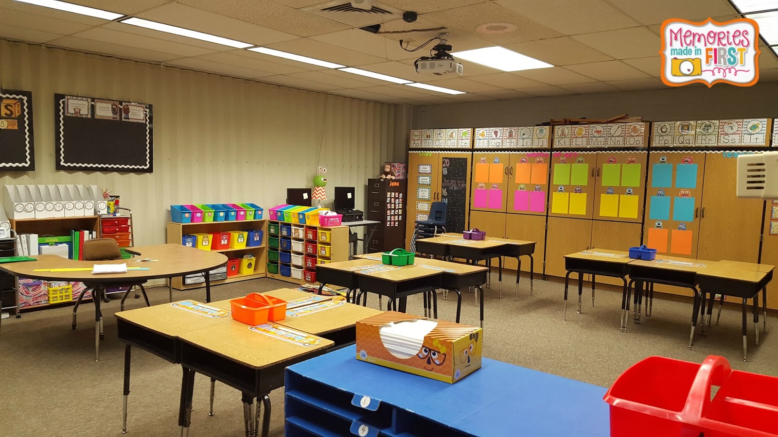 Memories Made in First: Classroom Tour 2015 & Peek at My Week