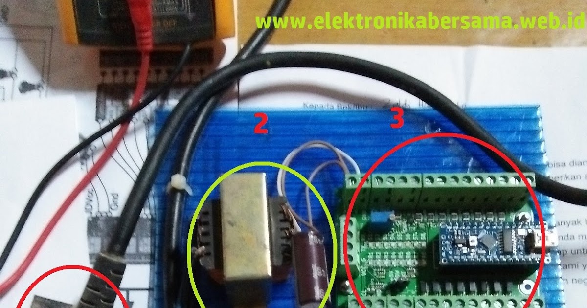 Timer Proteksi Motor Pompa Air | Elektronika Bersama