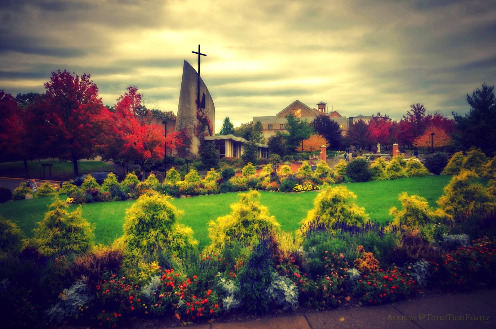Wordless Wednesday - The Cross in a Stormy Sky - Totus Tuus Family ...