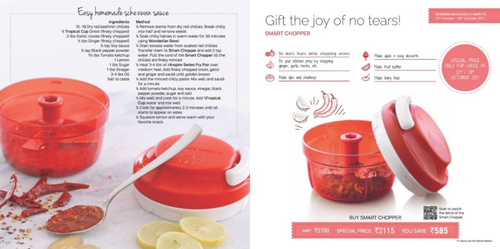 Tupperware India Flyer October 2017 - Tuppermates