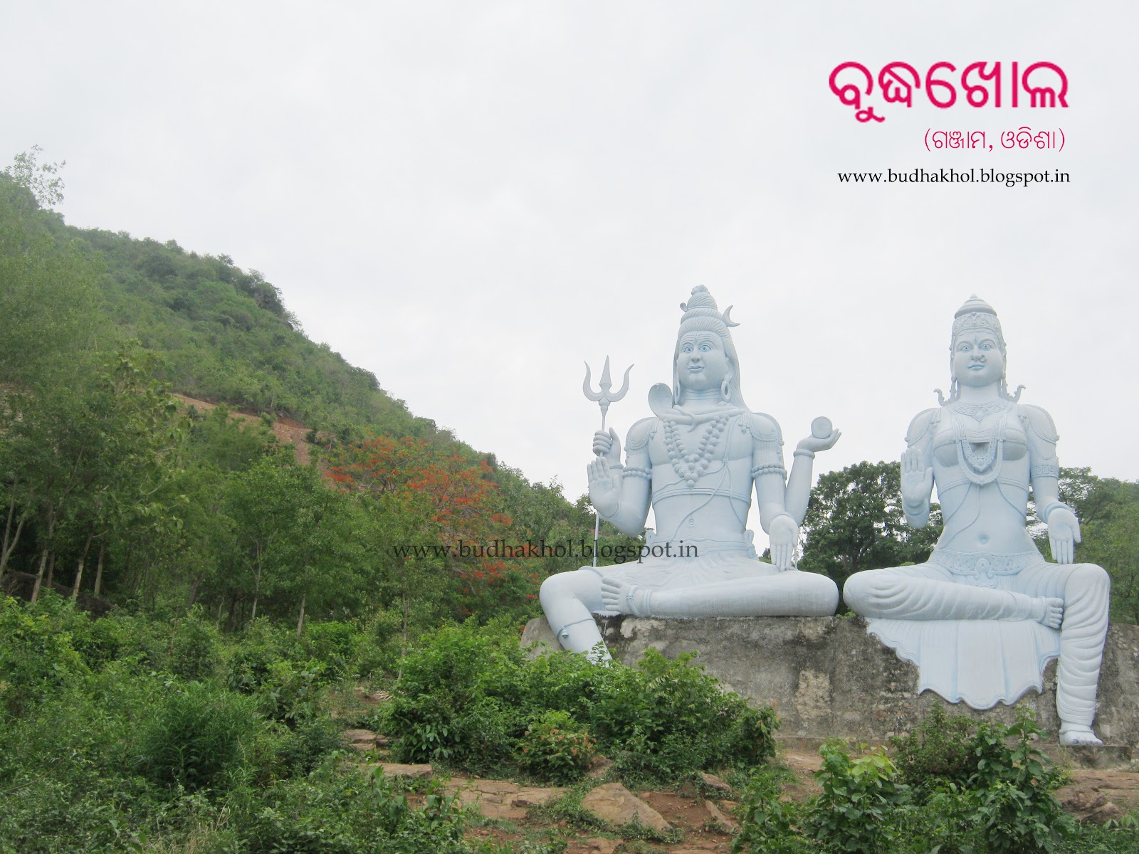 Statue of Lord Shiva and Pravati | BUDHAKHOLA Temple | Ganjam | Odisha.