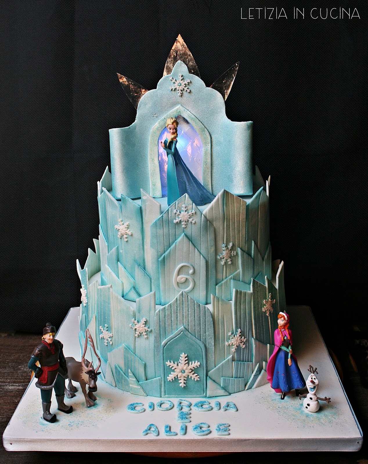 Letizia in Cucina: Torta e Party di Frozen