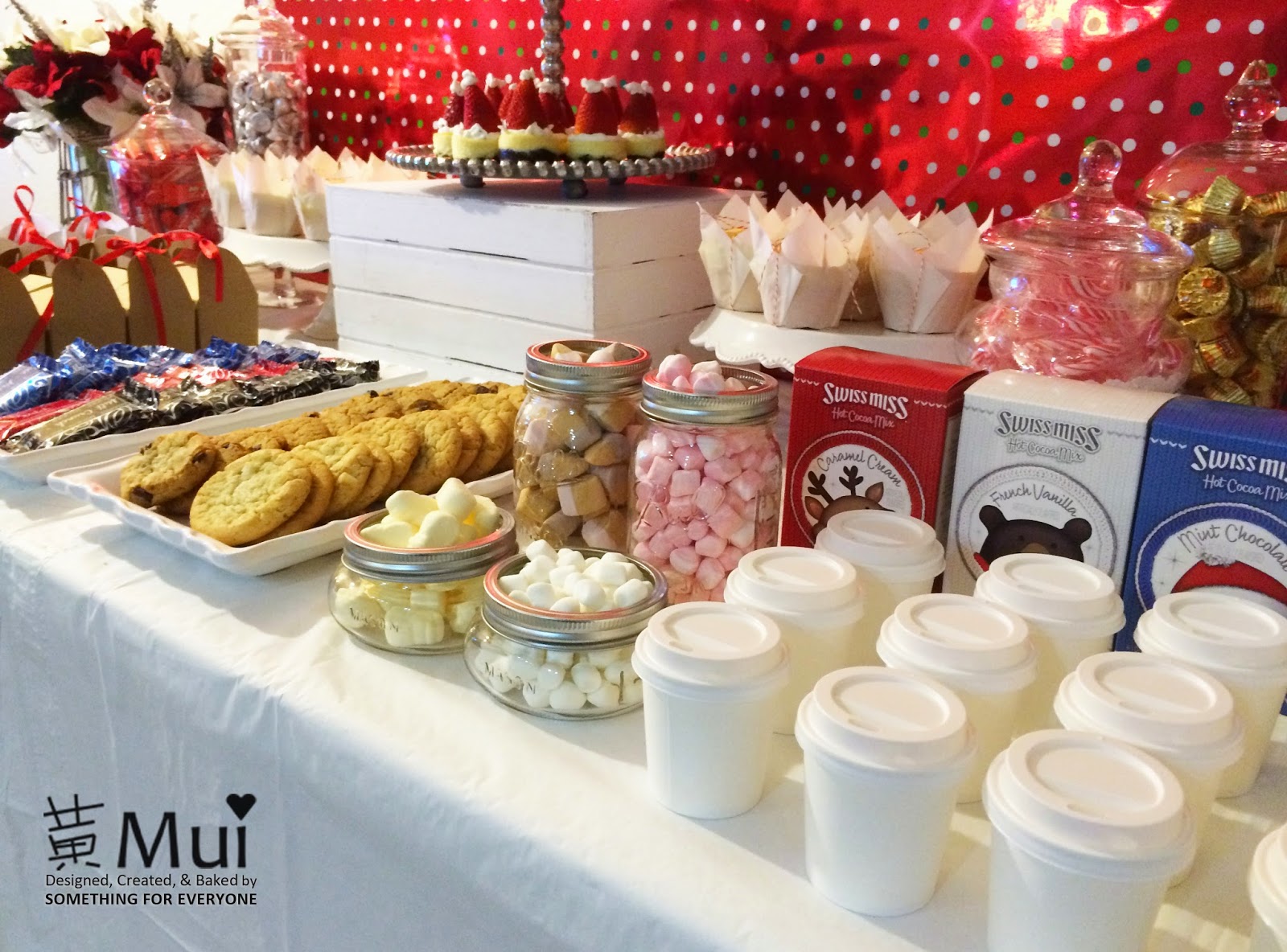 Something for Everyone!: Christmas Desserts and Hot Cocoa Table