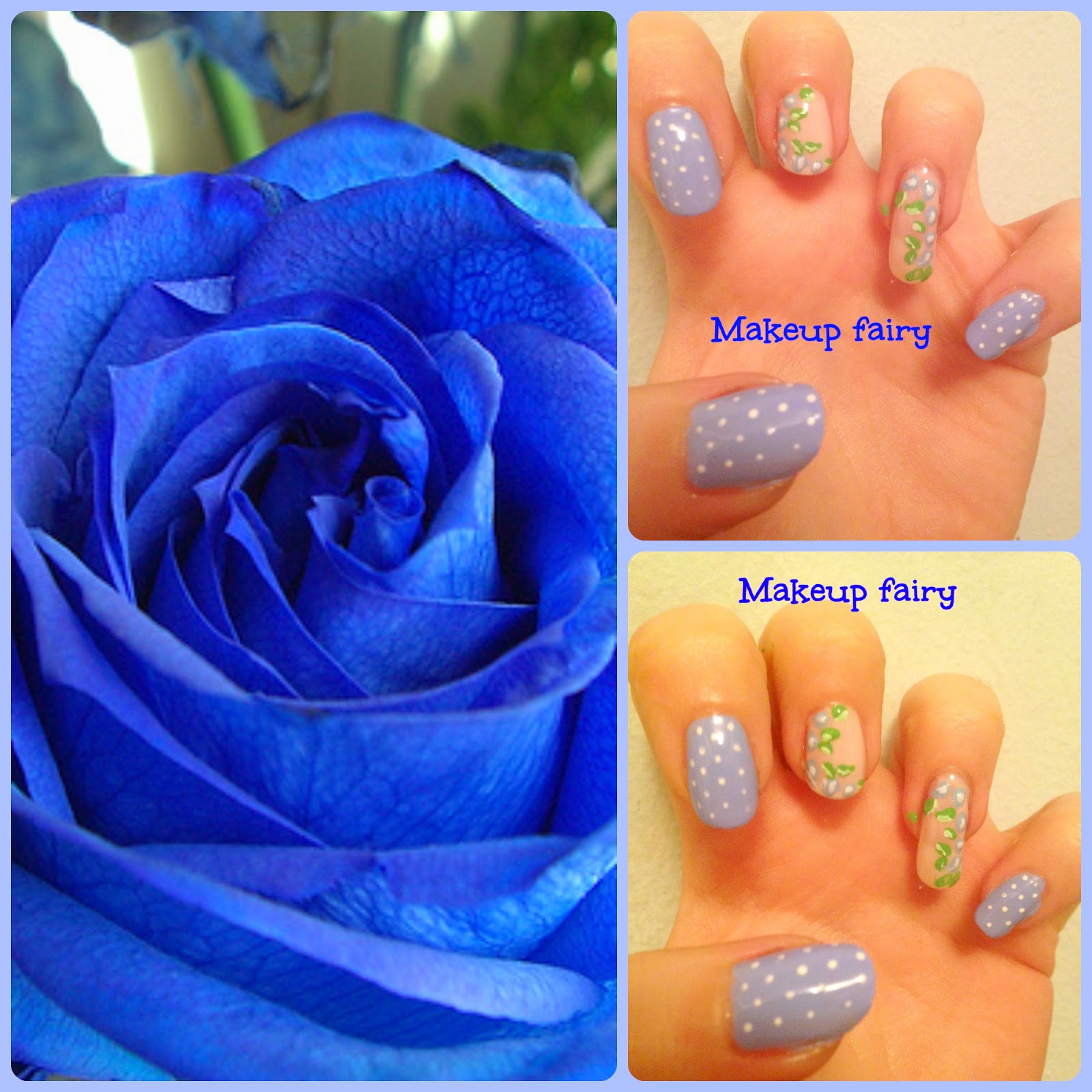 Blue Rose Makeup