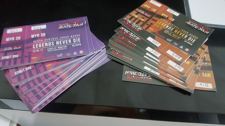 Warriors of Borneo blog: ULTIMATE BEATDOWN 23: LEGENDS NEVER DIE