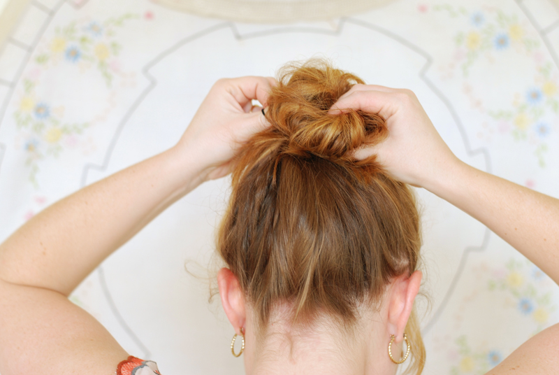 you + me: messy ballerina bun tutorial