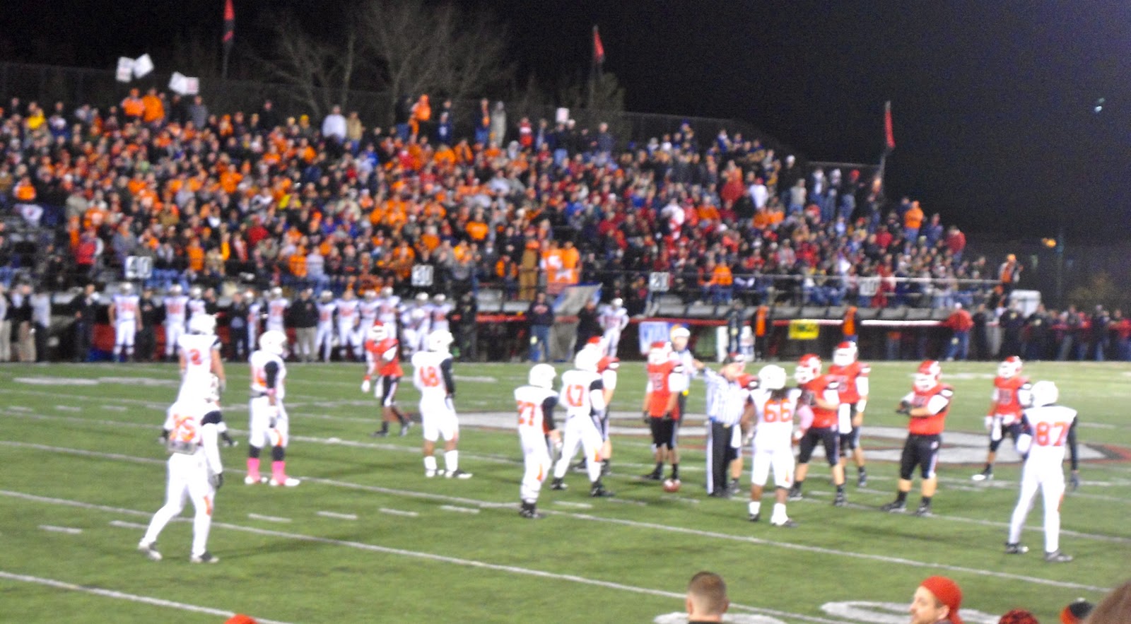 pictures and a thousand words: Big Red Football Game