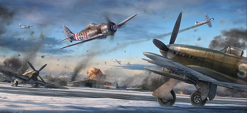 Jim's Wargames Workbench: Bag the Hun Operation Bodenplatte Revisited