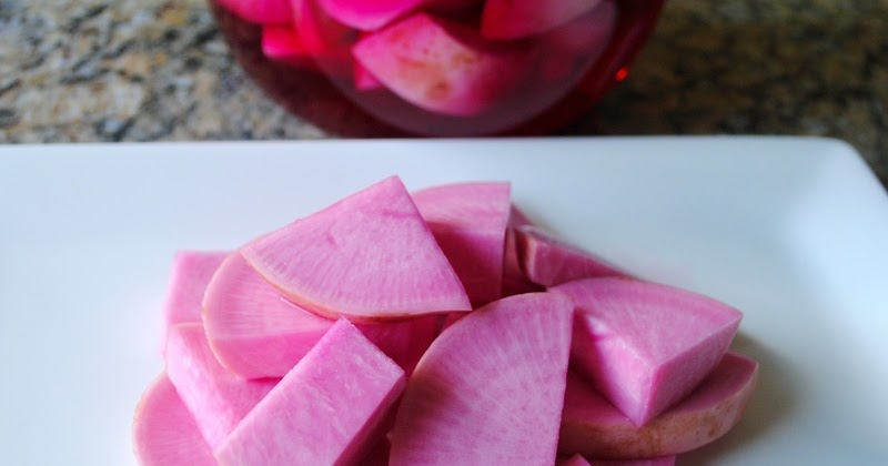 PICKLED TURNIPS RECIPE | LEBANESE RECIPES