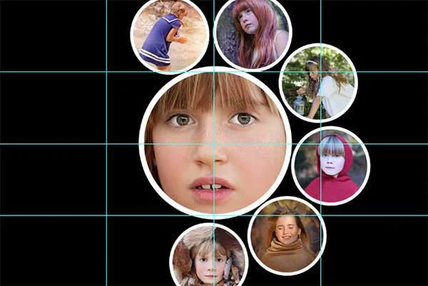 PhotoEffect: How To Make A Circular Collage In Photoshop
