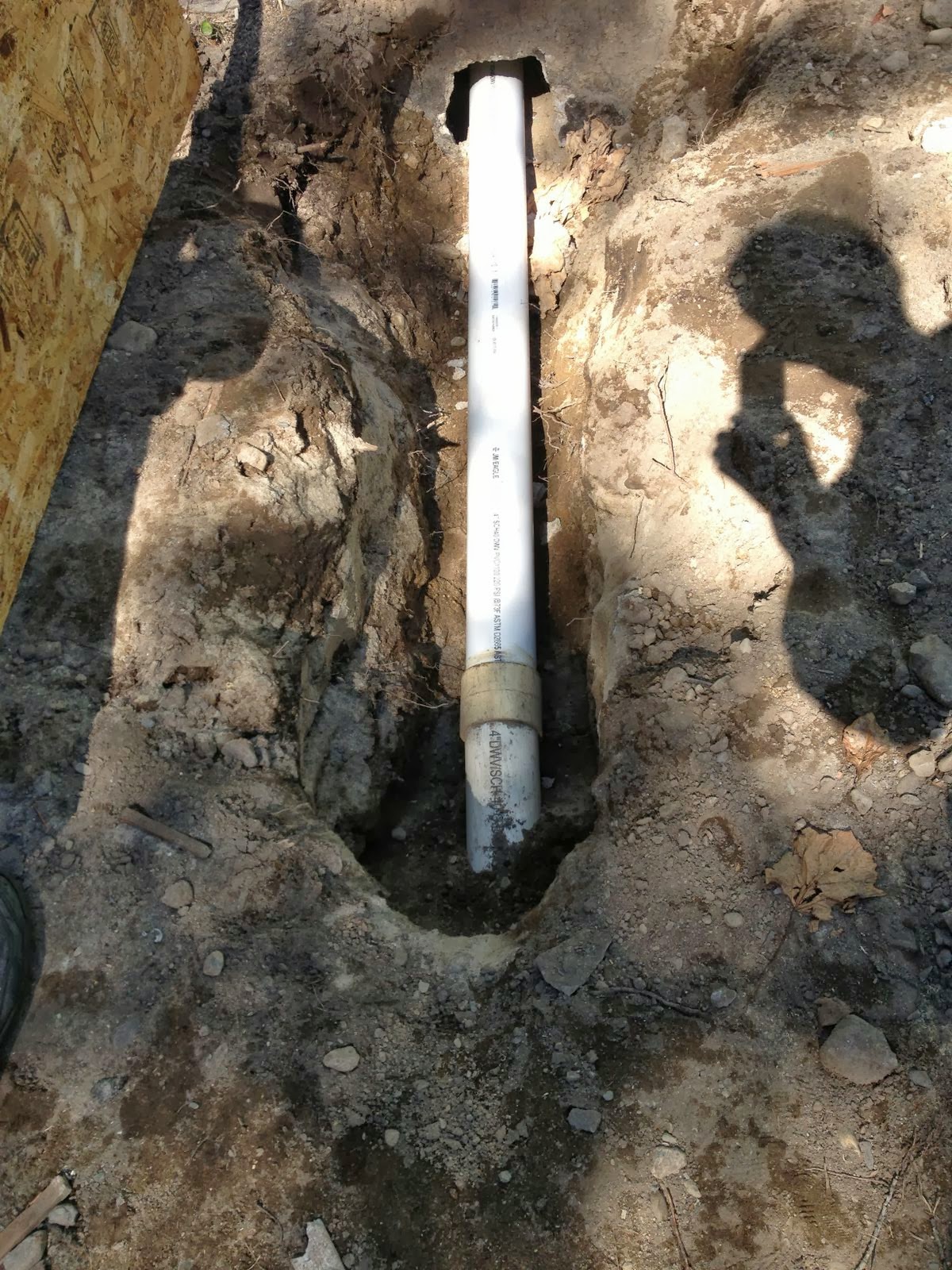 Pretty Good Lake House: Plumbing