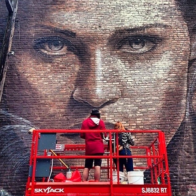 RONE New Mural – Montreal, Canada – StreetArtNews
