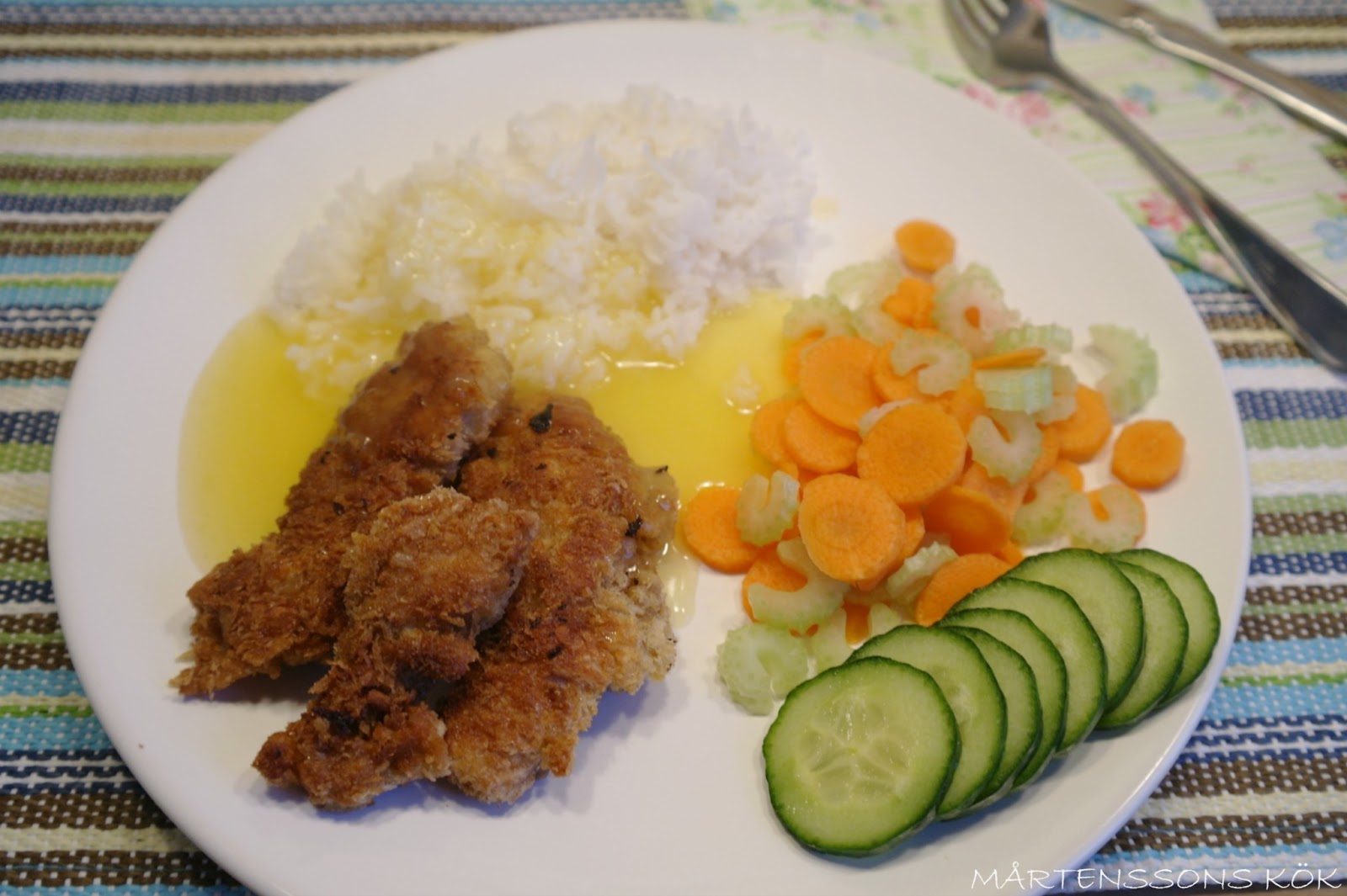 MÅRTENSSONS KÖK: Friterad kyckling med citronsås och lyckan är gjord!