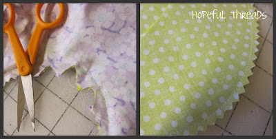 Hopeful Threads: Simple Sewing Tip - Pinking