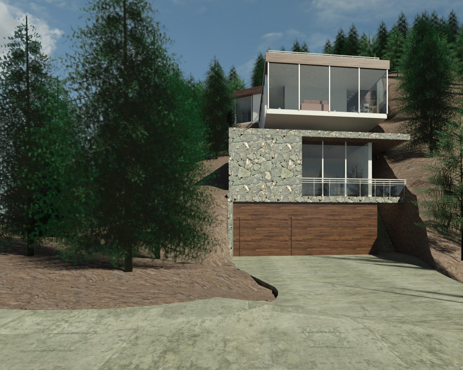 Steep Slope House Design, Canada: Most Beautiful Houses in the World