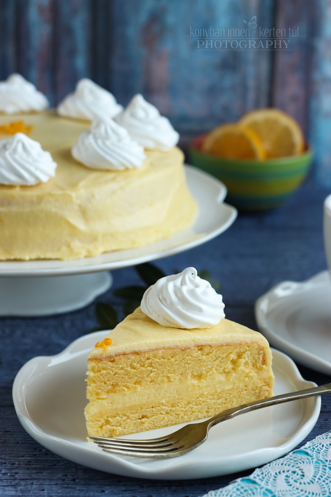 ...konyhán innen - kerten túl...: Citromtorta