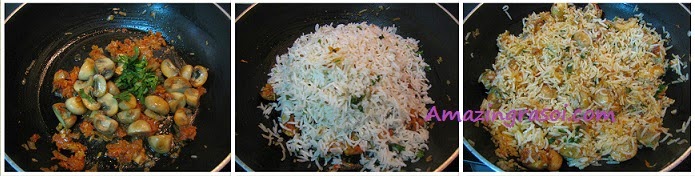 AmazingRasoi: Mushroom Rice