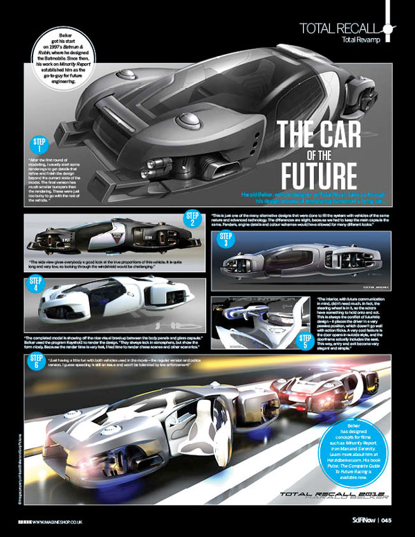 Fashion and Action: Total Recall - Visual Effects Featurette & Flying ...