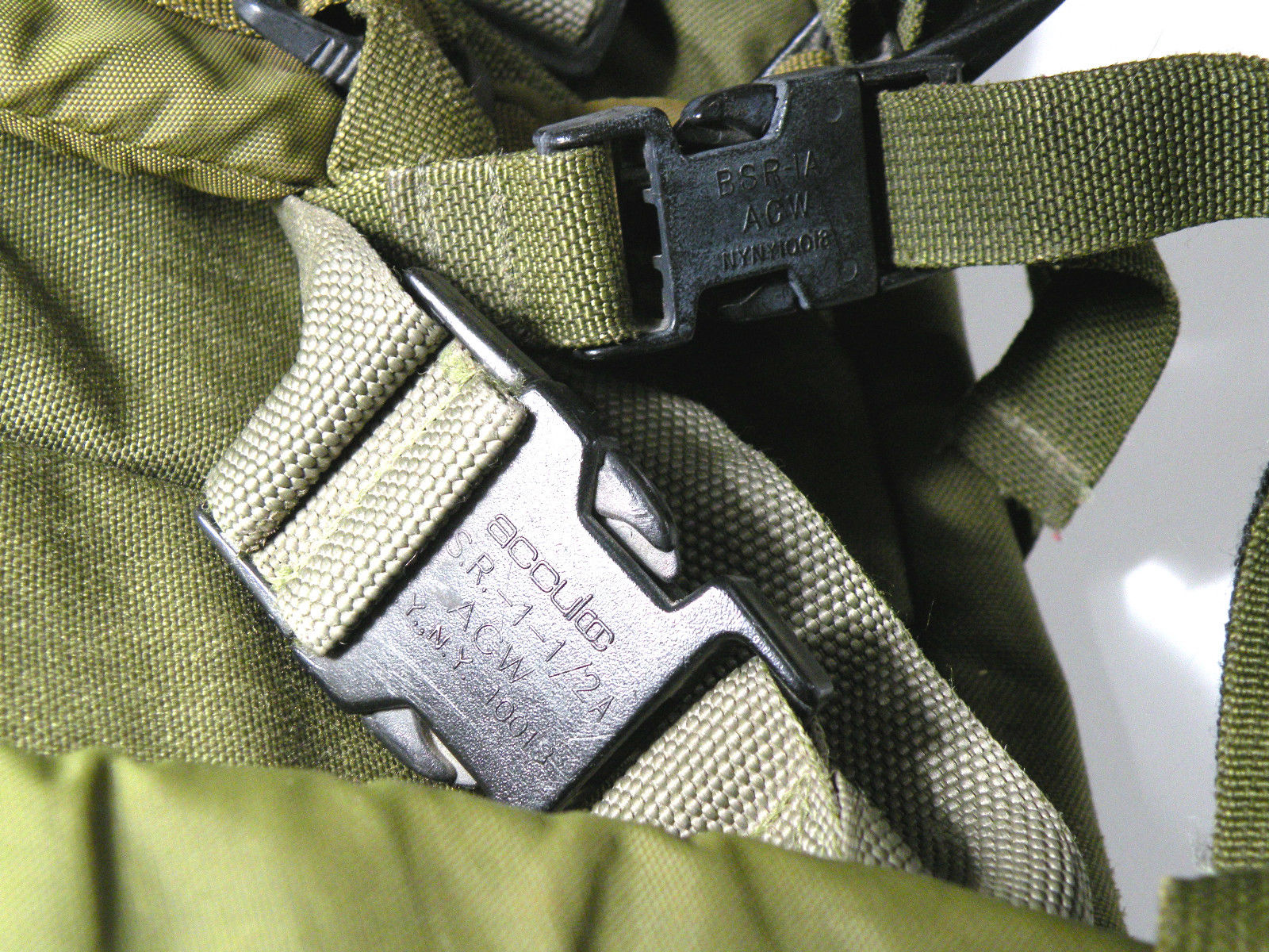 Webbingbabel: Ranger Assault Backpack / 3 Day OD Green / 1996
