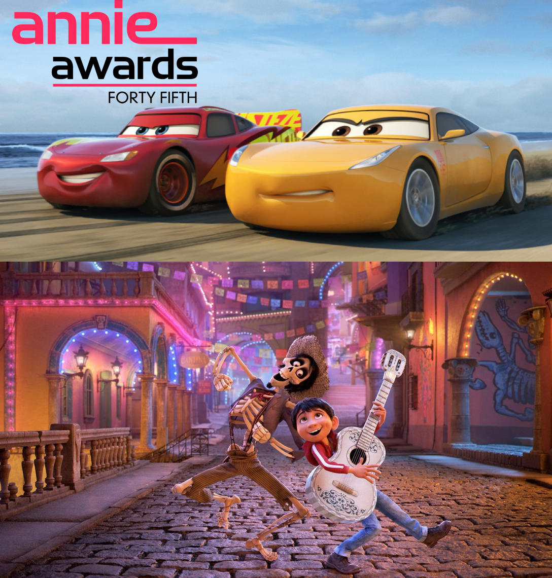 Pixar Receives a Total of 15 Nominations for The 45th Annual Annie ...