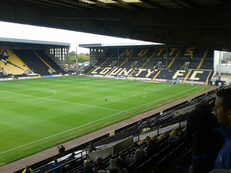 The Rainham End.: Meadow Lane - Notts County
