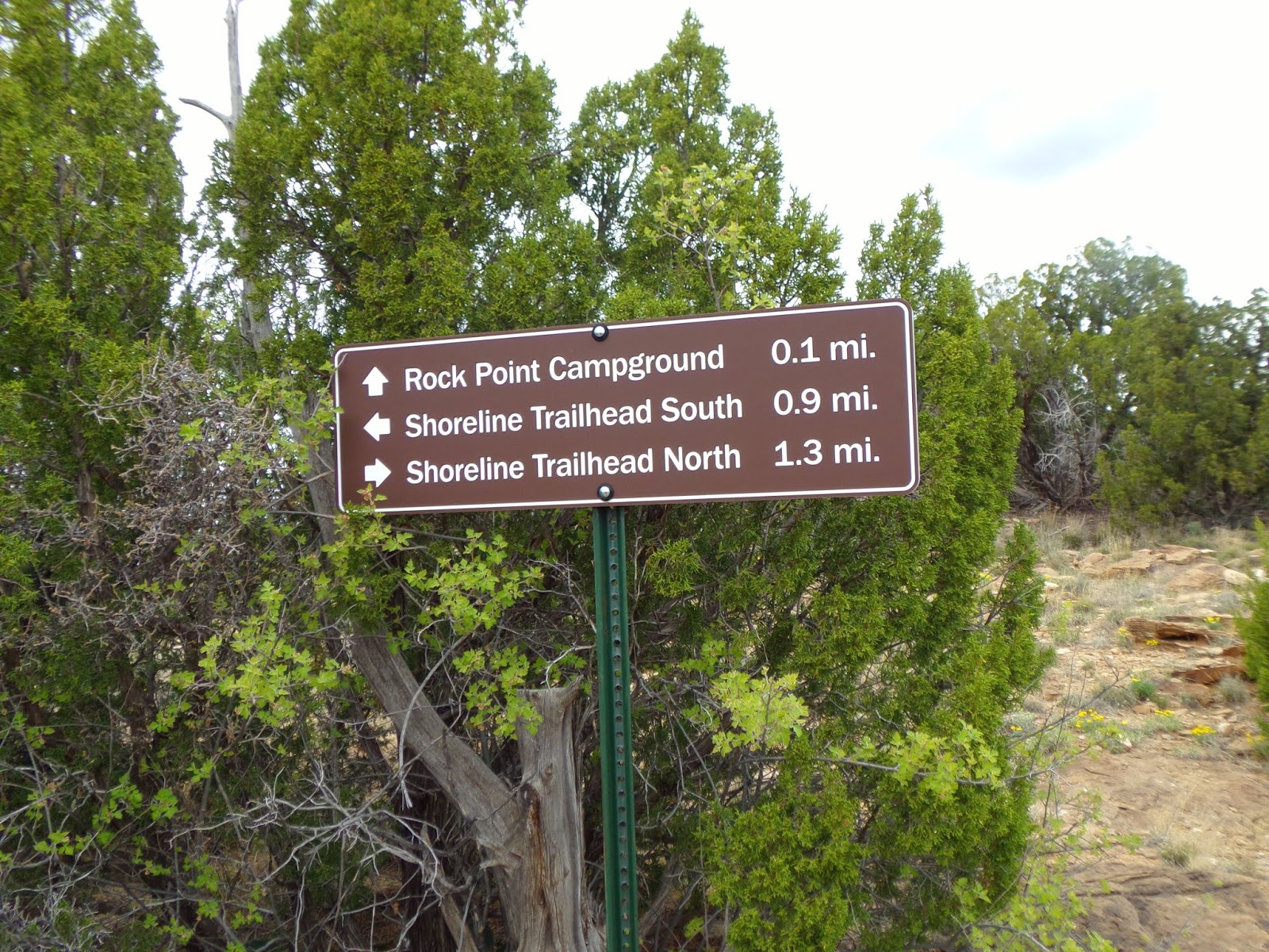 Santa Rosa Lake State Park, (Rocky Point), New Mexico