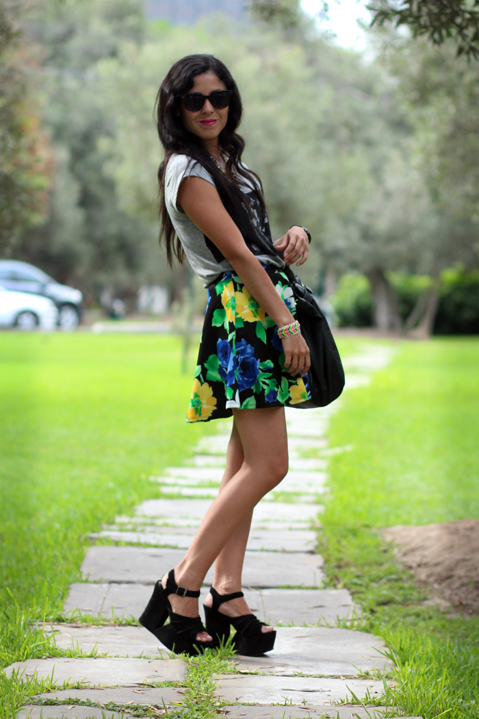 La Falda Floreada - Fashion Frontier