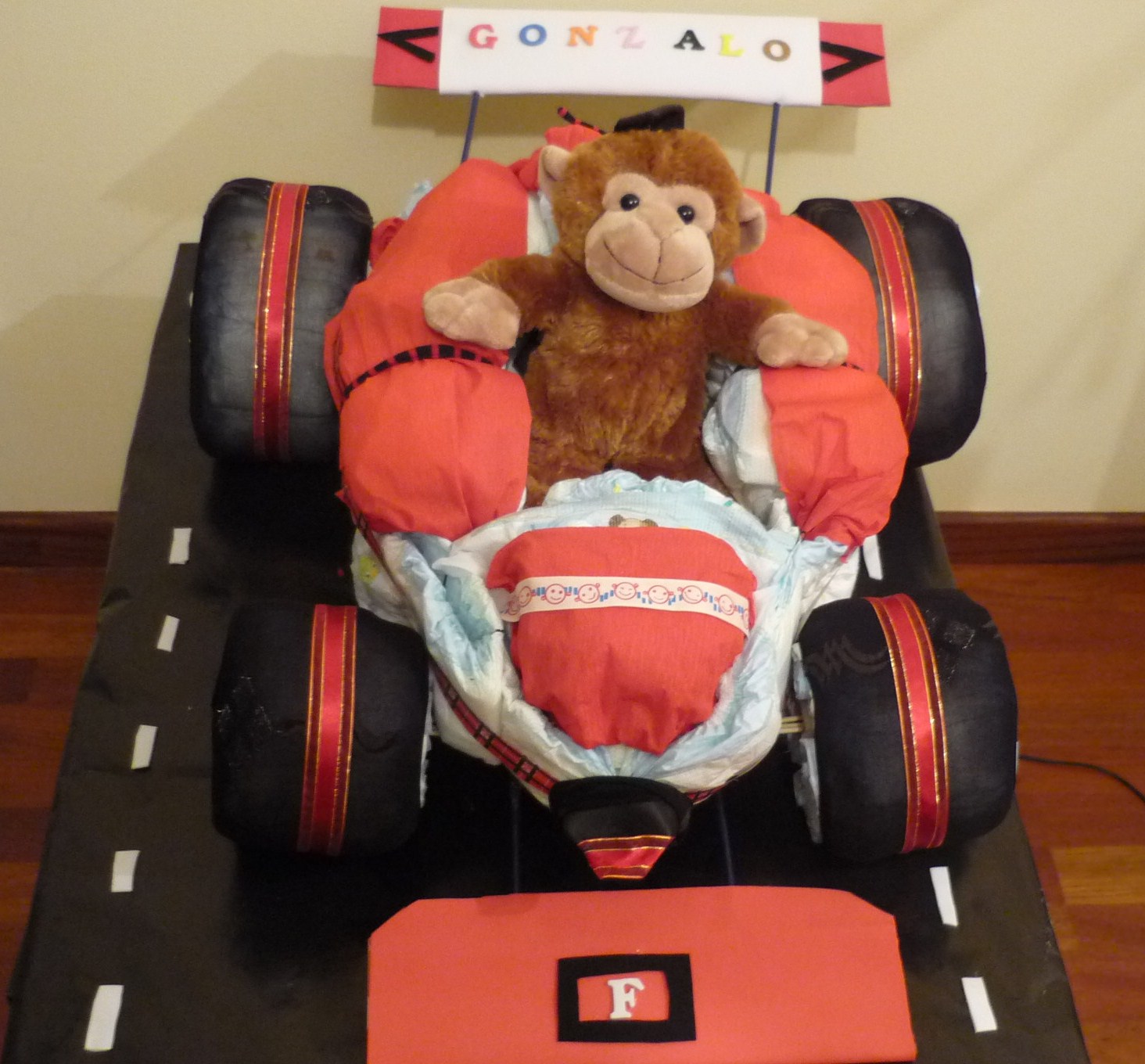 Detalles para el bebé: Nueva versión del ferrari