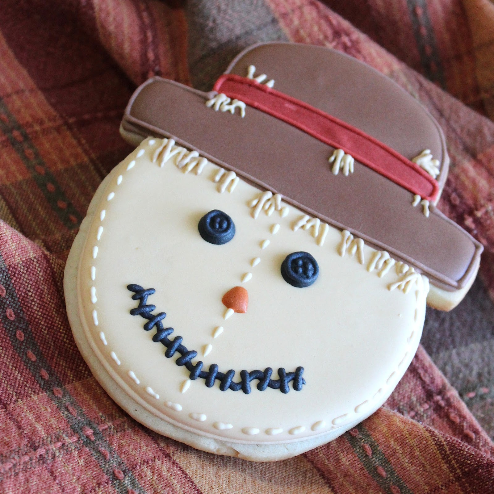 Baking in Heels: Scarecrow Cookies