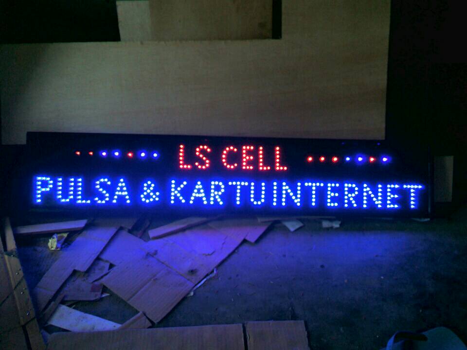 JUAL PAPAN NAMA TULISAN LAMPU LED SIGN: LINK TOKOPEDIA untuk yang order ...