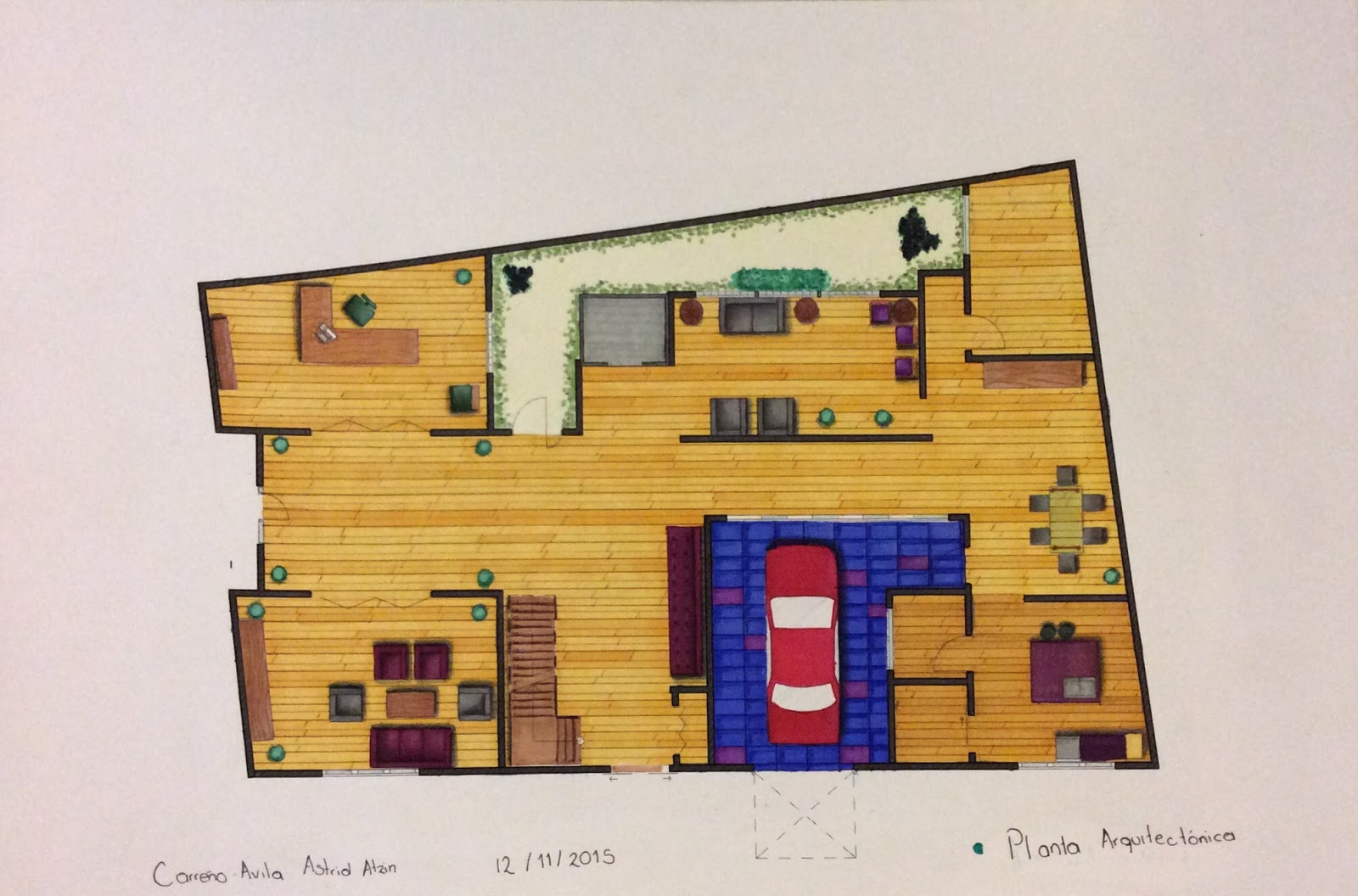 Arquitectos en Proceso: Planos Arquitectónicos a Color