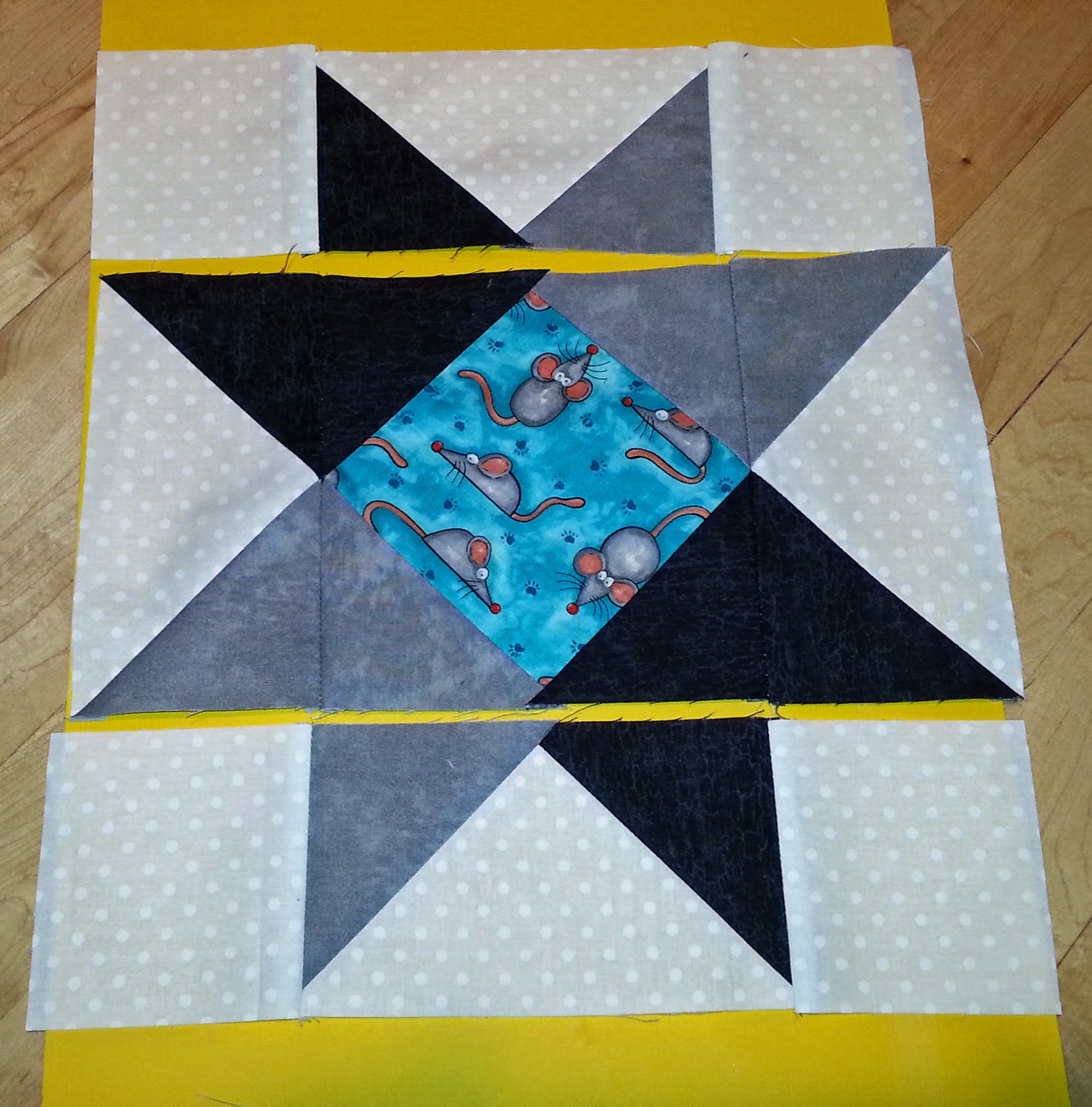 Patchwork Breeze: My Twisted Traditional Block and Giveaway