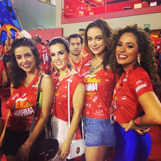 Fã Clube Oficial Maria Pinna: Maria Pinna no Camarote Brahma Rio