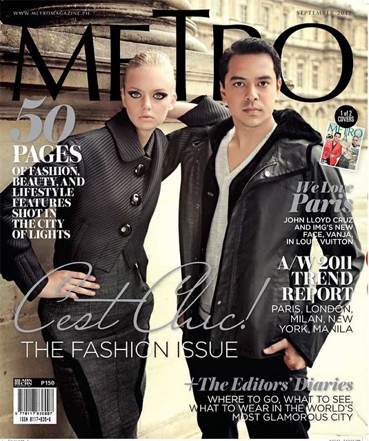 M.E.S.S.: September Issue Pinoy Version: Metro Magazine Cover