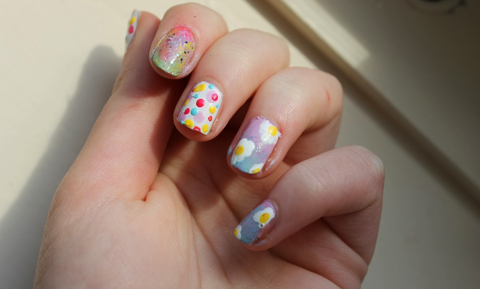 I Heart Beauty and Fashion: Vier lente nail-arts