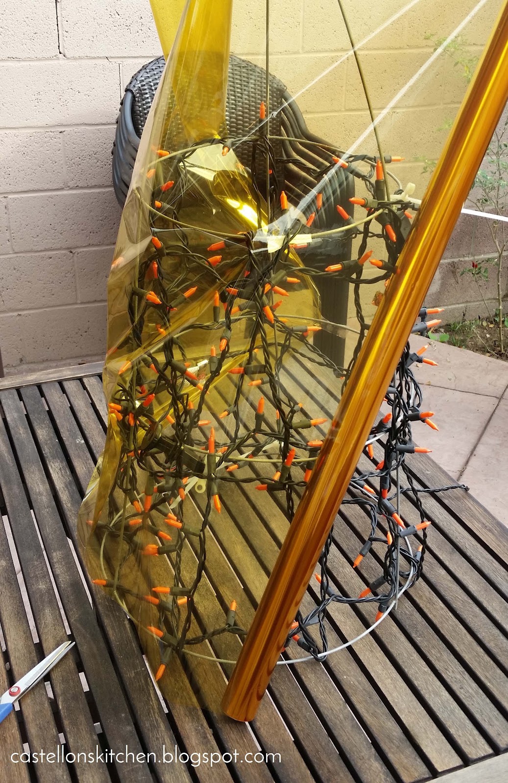 Castellon's Kitchen: Boneyard Bonfire Halloween Prop