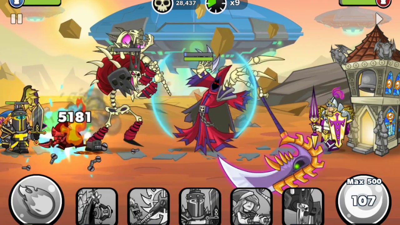 تحميل لعبة Tower Conquest مهكرة للاندرويد