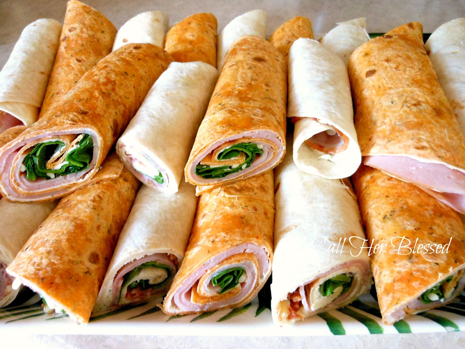 If The Creek Don't Rise: Turkey Spinach Roll-ups