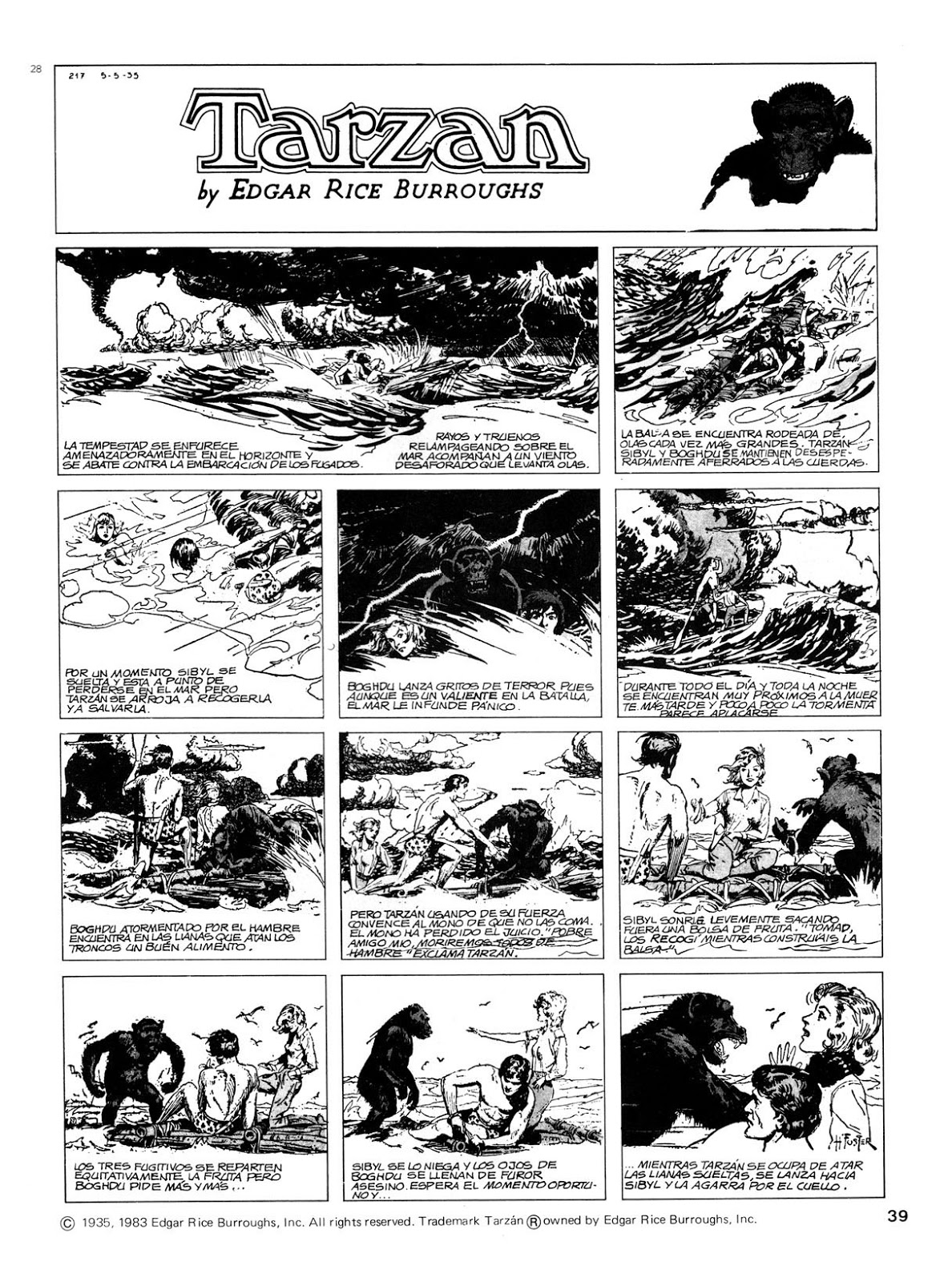 Galicia Comic: Cuando el comic es nostalgia 3 - Harold R. Foster